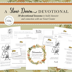 A Slow Down Devotional – A Year of Learning